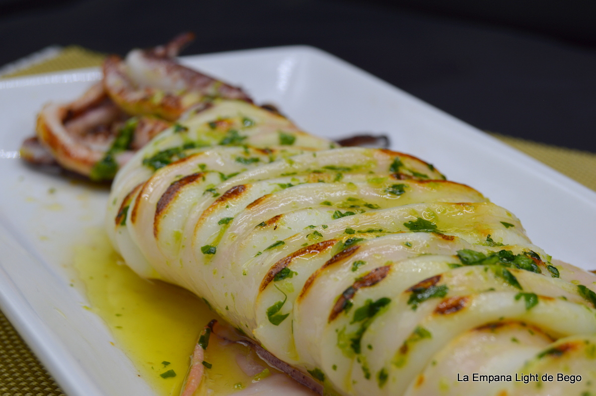 LA EMPANA LIGHT DE BEGO: Calamar a la Plancha con Salsa Meri y Trucos
