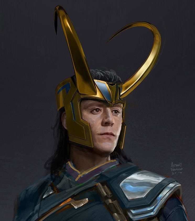 Loki Helmet Tom Hiddleston