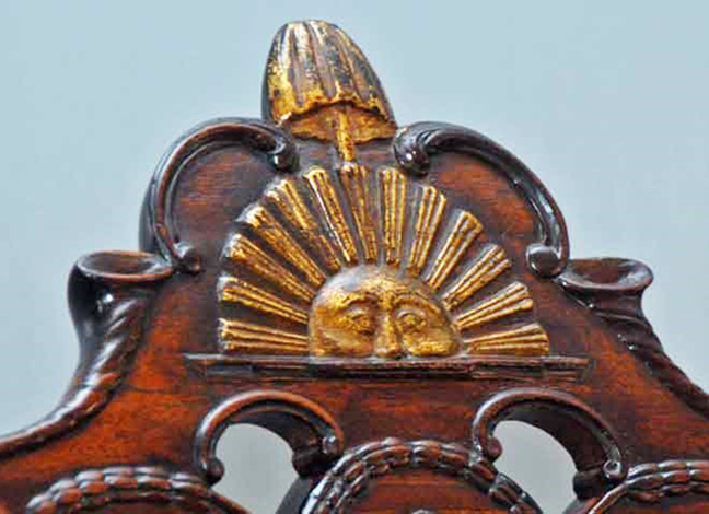 ChintzPanelQuilt: Panel #3 Trophy of Arms