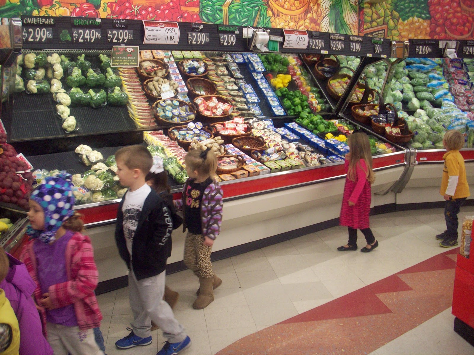 Mrs. Erin's Preschool Class: Field Trip to the Grocery Store
