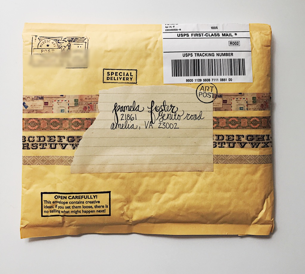 The Lost Art of Letter Writing...Revived!: Incoming Happy Mail from Patti!