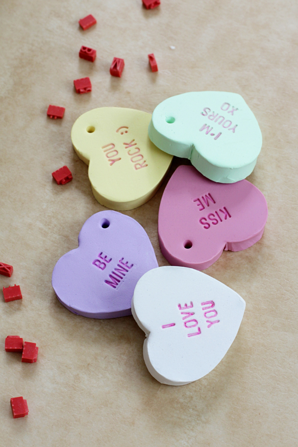 Be Different...Act Normal: Conversation Heart Gift Tags