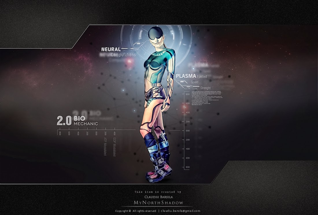 3D art of my north shadow