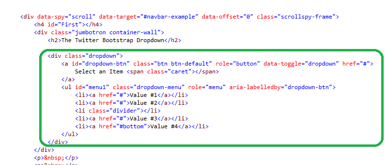 The ASP.NET MVC Club: Step by step how to create a Dropdown with the Twitter Bootstrap