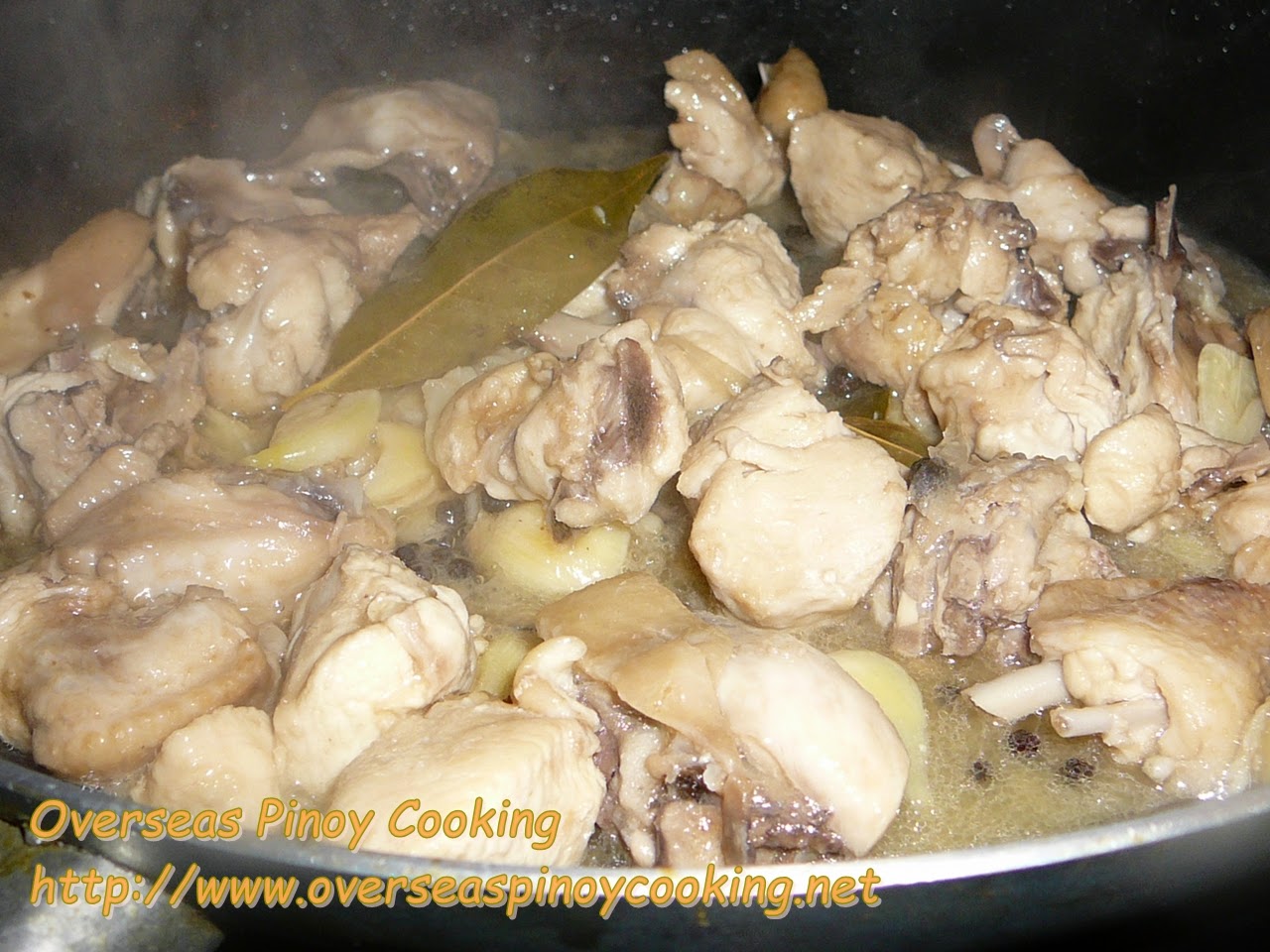 White Chicken Adobo, Adobong Puti