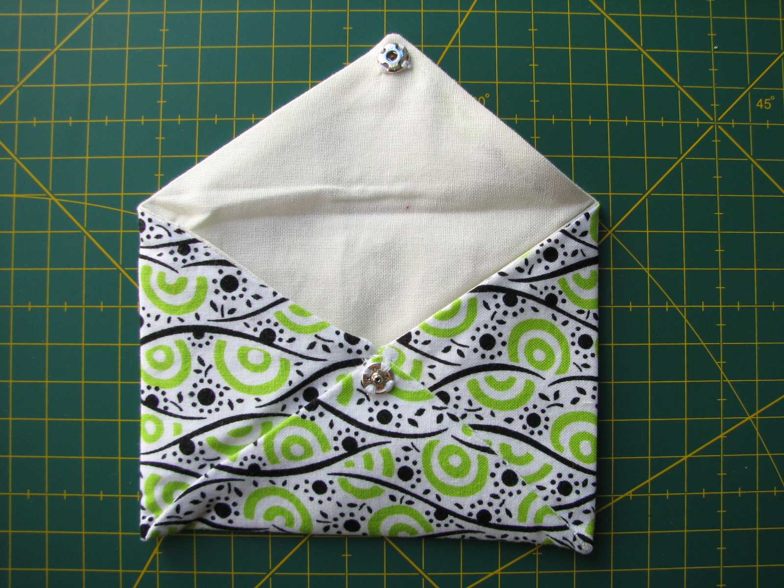 Tutorial: monedero-sobre / Tutorial: envelope-purse - The Crafty Room