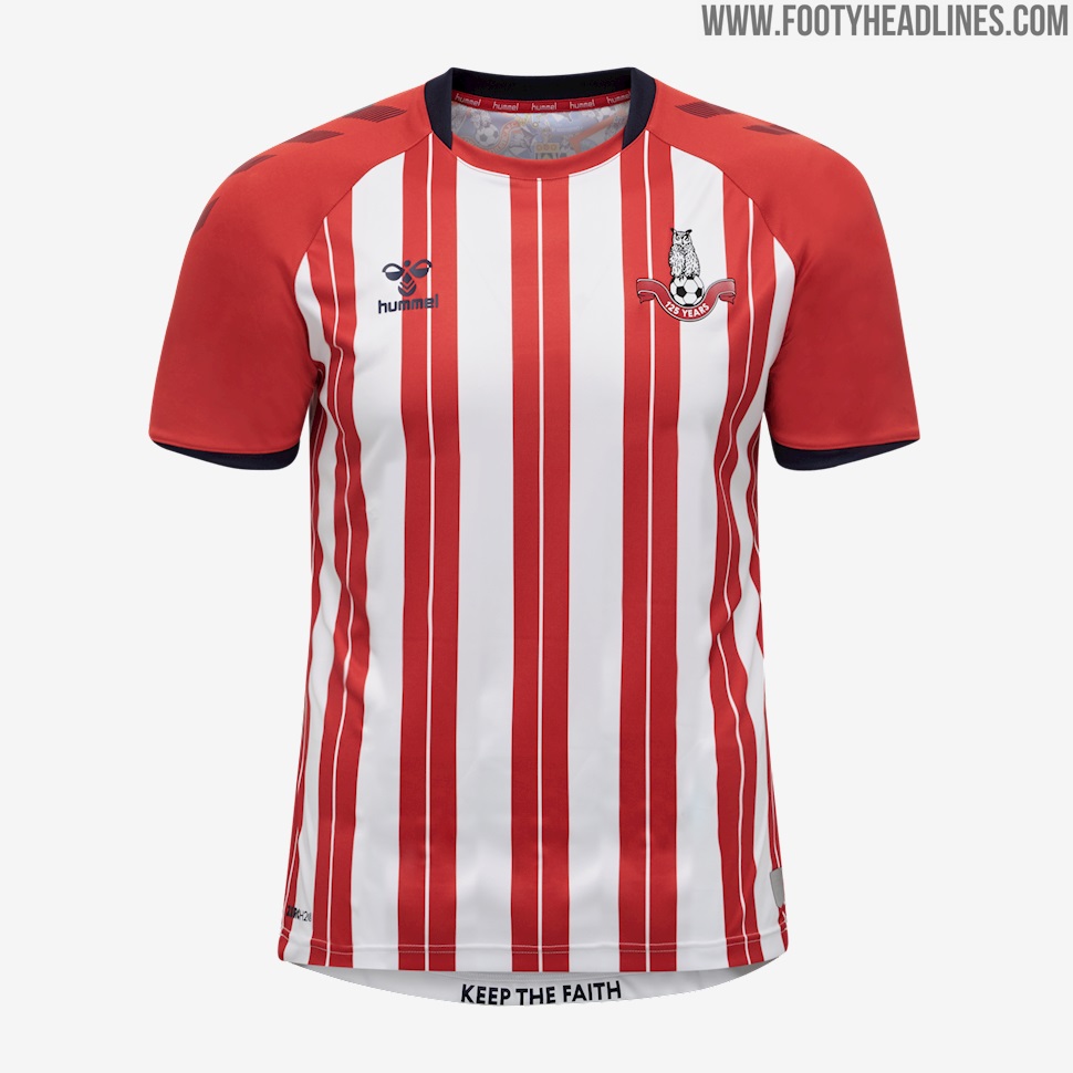 Oldham Athletic 20-21 Home & Away Kits + Anniversary Logo Released ...