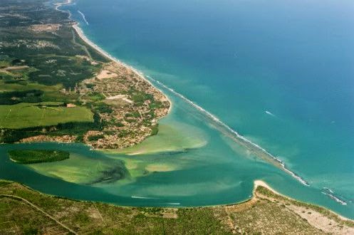 Um milhão de metros: Entendendo as coisas... Foz, Delta, Estuário ...