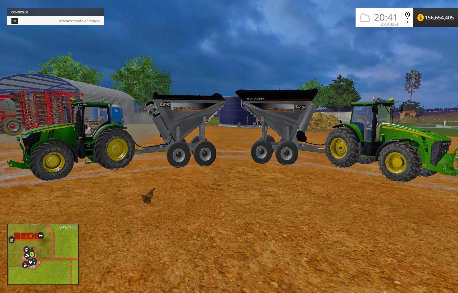 PhotosFarmingSimulato2013-2015: Bazuca GTS Up Grain 18.000 e 24.000 (FS15)