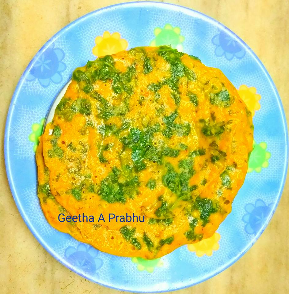 Cooking With Geetha: Kothambari Palle Polo - Konkani Style Coriander ...