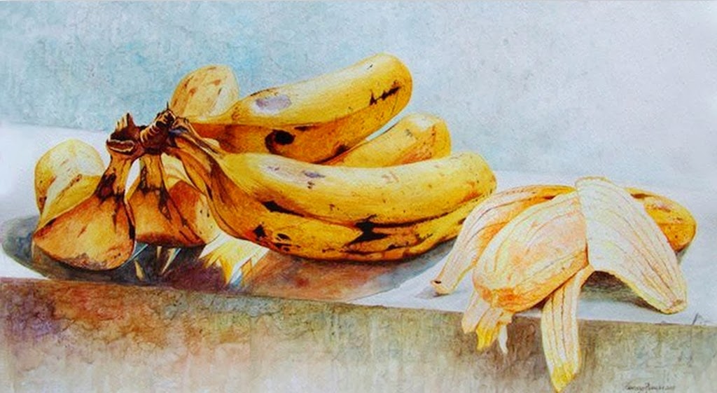 El arte es su máxima expresión : Pintura Realista de Un Bodegón Fantástico!