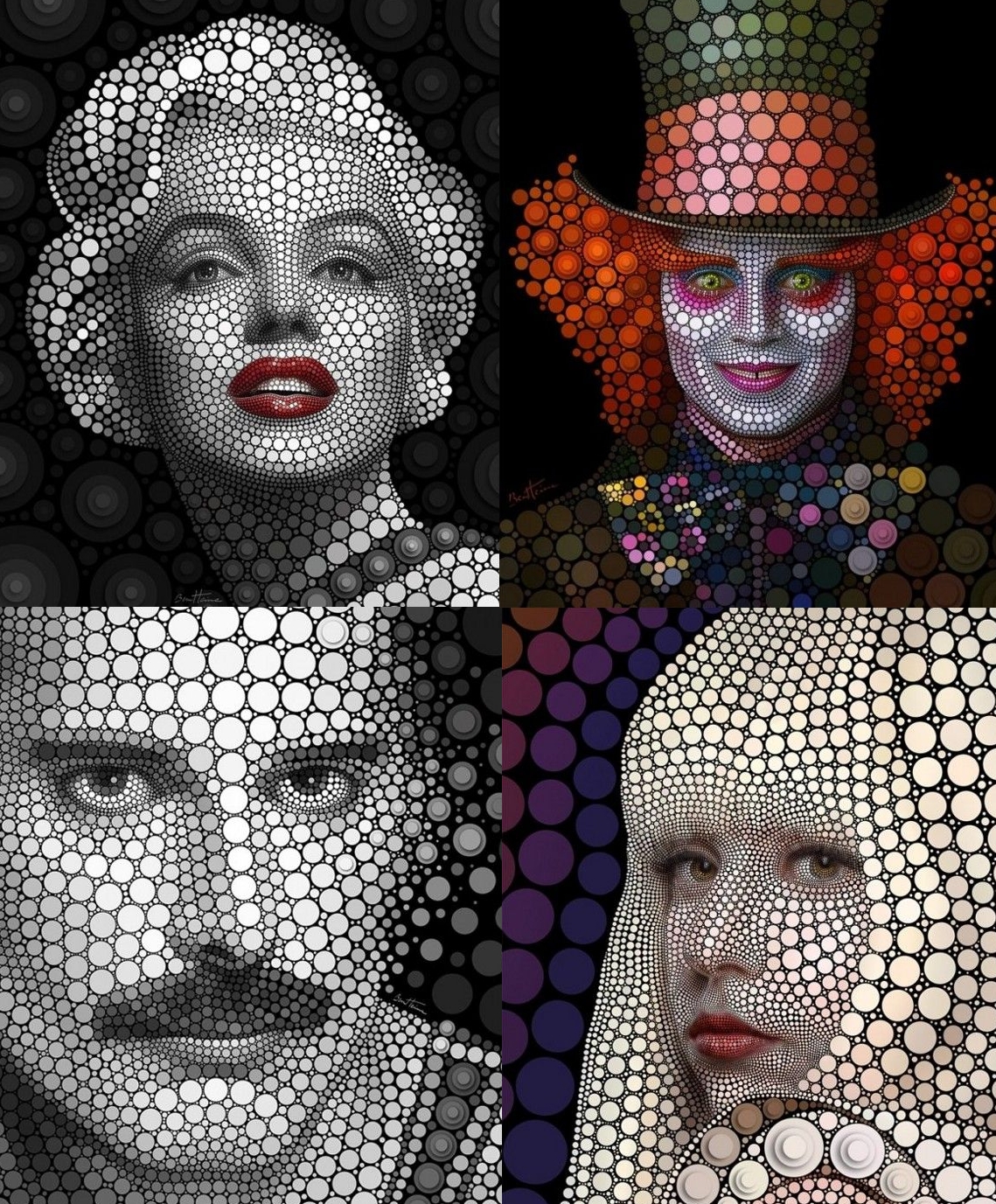 Uso Simples: Circulismo digital (arte em círculos)