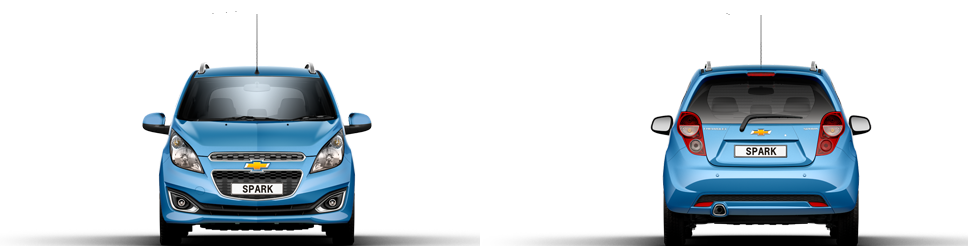 Chevrolet Spark 2 Restylée (2013) - Colors / Couleurs