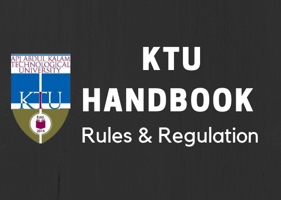 KTU Handbook | Rules & Regulation 2019 | KtuQbank