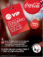Red Promocional Centroamericana: PROMOCION ¨COCA-COLA ® VIP MUSIC¨