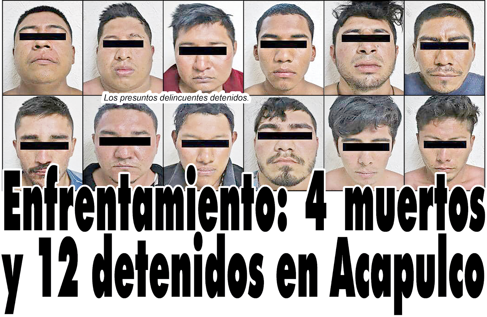 La Crónica, Vespertino de Chilpancingo: PRINCIPAL DE NOTA ROJA CON FOTOS