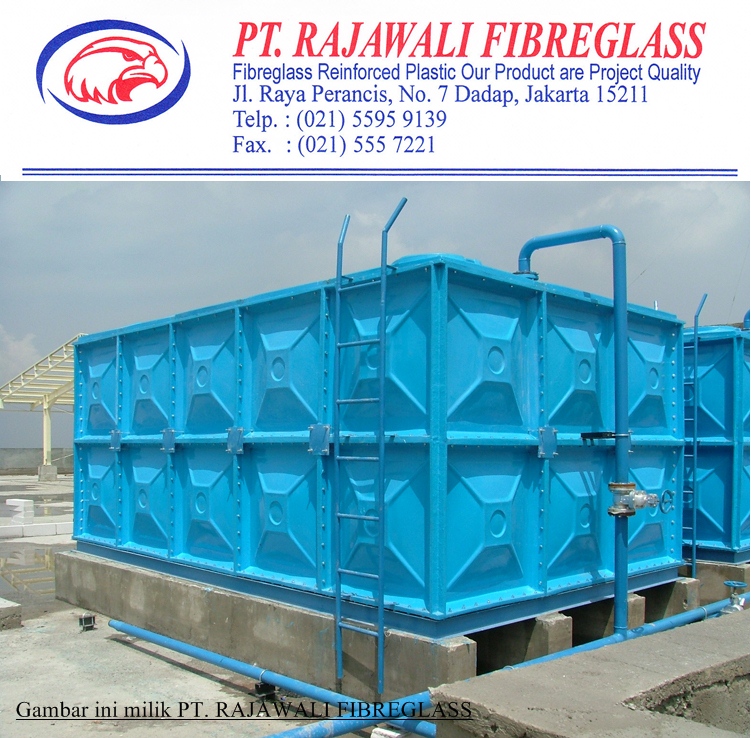 PT. RAJAWALI FIBREGLASS: Tangki Air Panel / Panel Tankk Frp / Panel ...