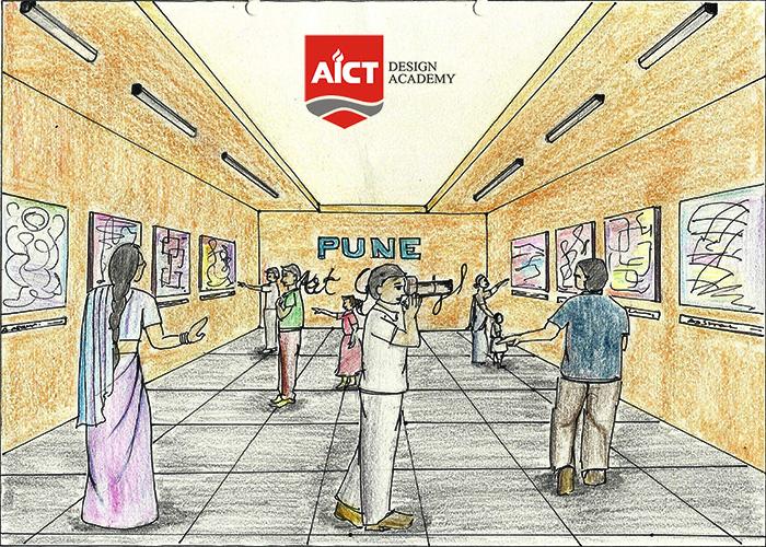 Art Gallery - Memory Drawing Sample Question