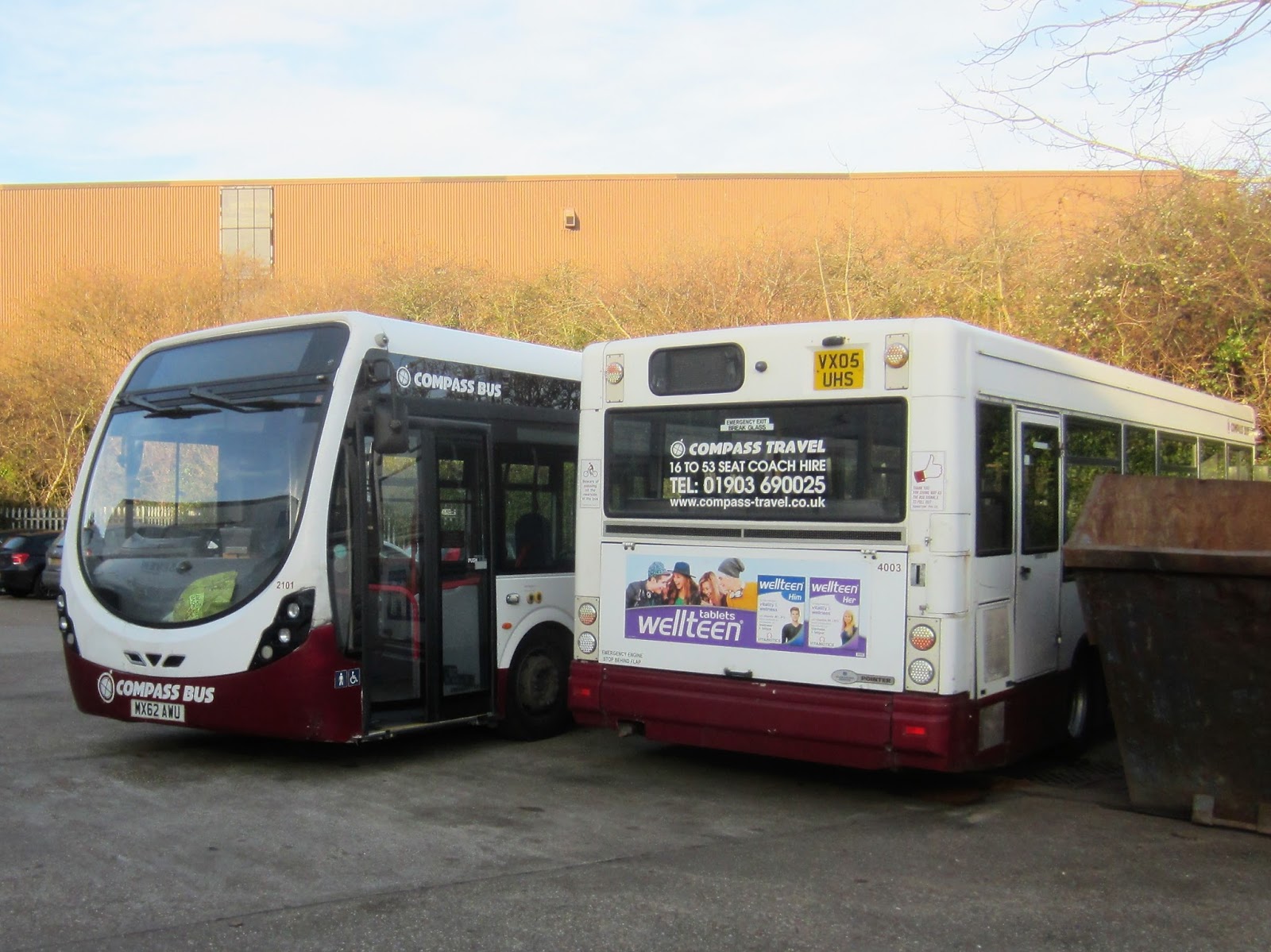 East Norfolk (& East Suffolk) Bus Blog: Compass Travel Depot Visit