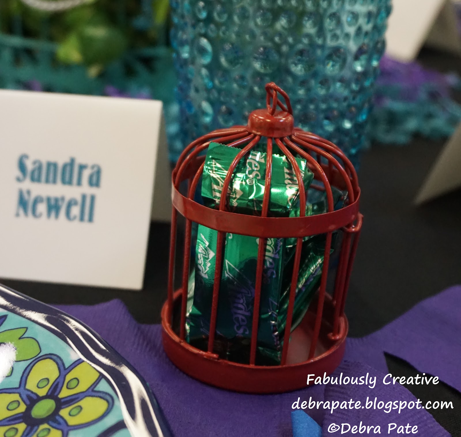Fabulously Creative: BIRD CAGE THEMED PARTY Table # 6