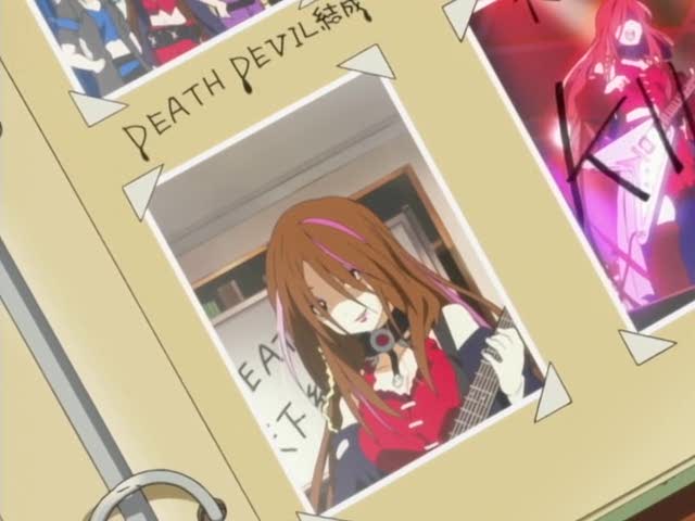 k-on!: Death devil (uno de los primeros clubs de música ligera)