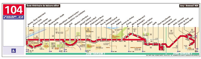 Lignes de bus de Créteil: La ligne 104