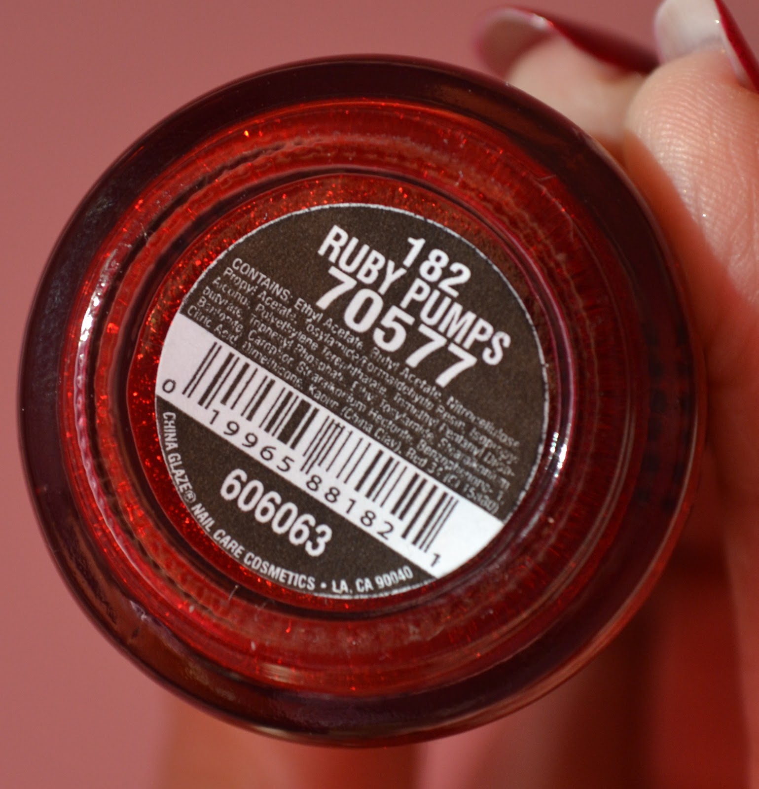 Italian Beauty Queen: China Glaze Ruby Pumps