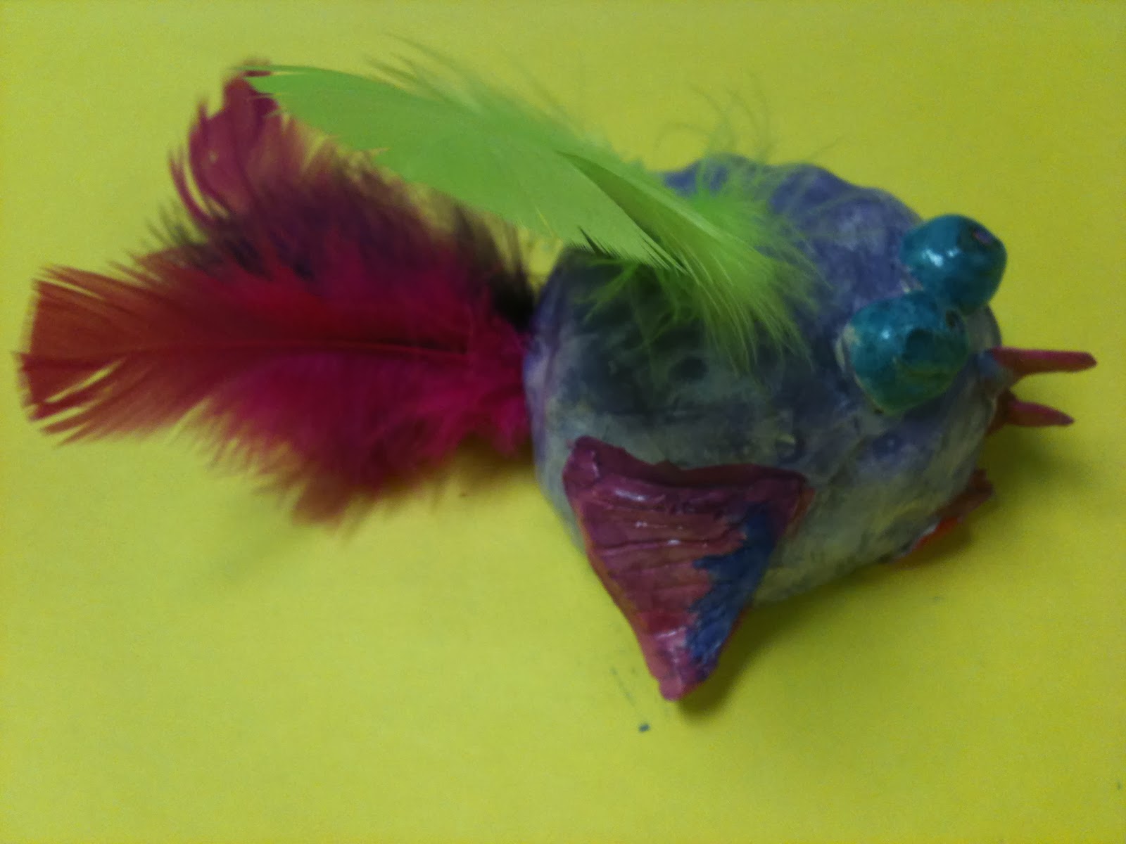 Art Room Blog: 3rd Grade Clay Birds...