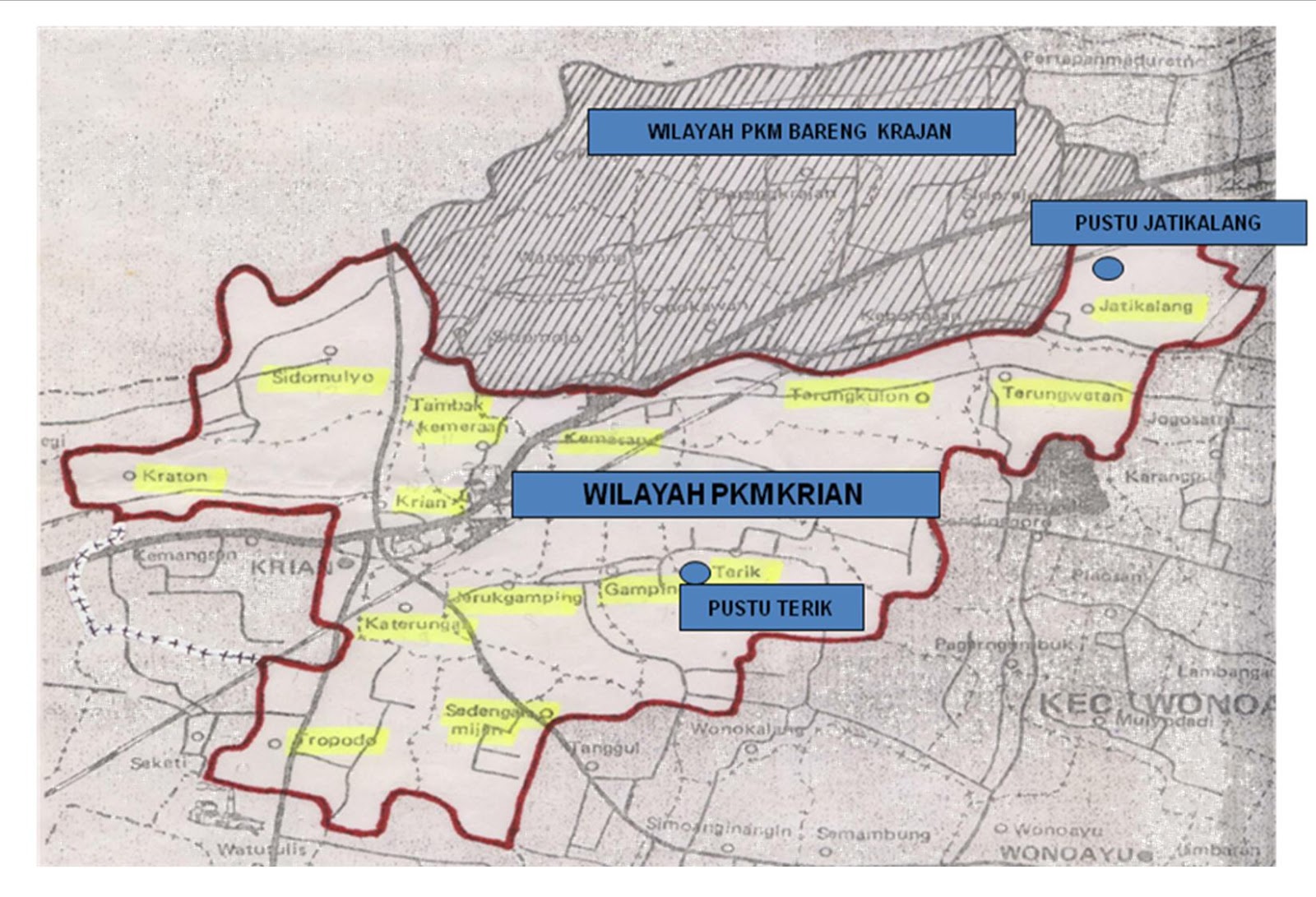 UPTD Puskesmas Krian: Profil UPTD Puskesmas Krian