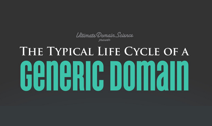 The Typical Life Cycle Of A Generic Domain [Infographic] - Visualistan