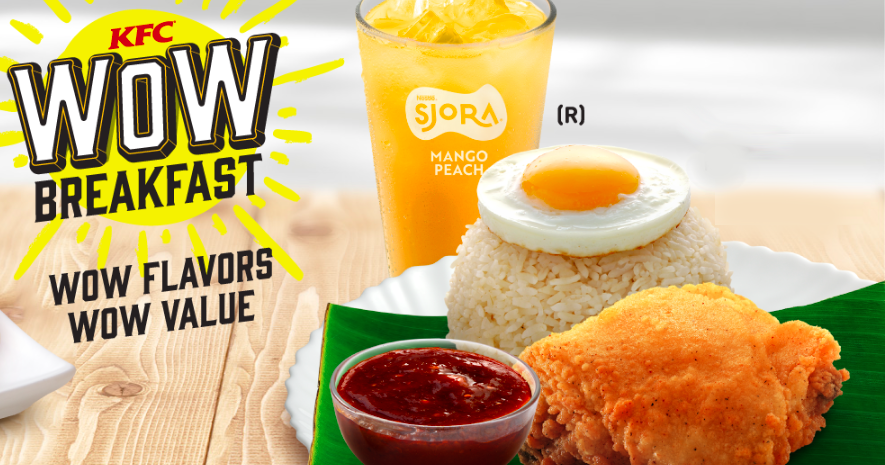 Harga Classic Rice Combo - KFC WOW Breakfast