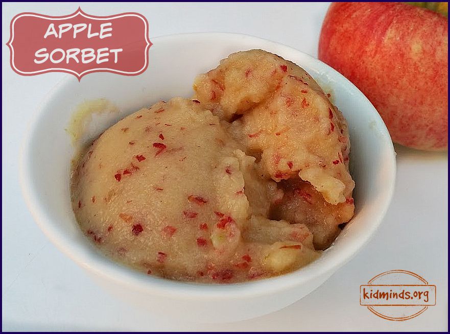 Fantastic and Easy Apple Sorbet to Make With Kids | KidMinds