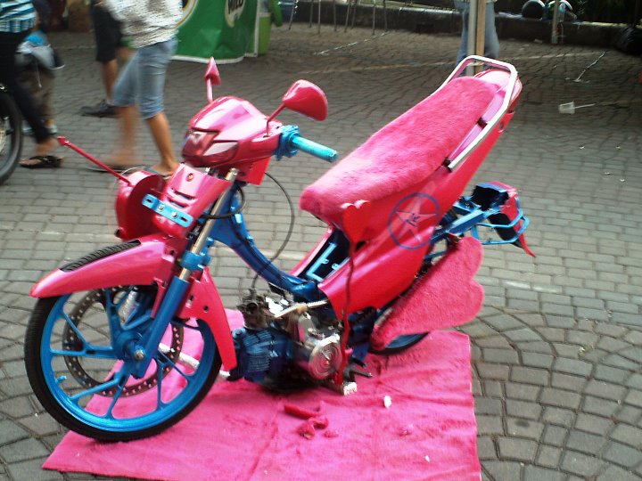 Dari Hoby Menjadi Rupiah: Cara modifikasi motor ceper