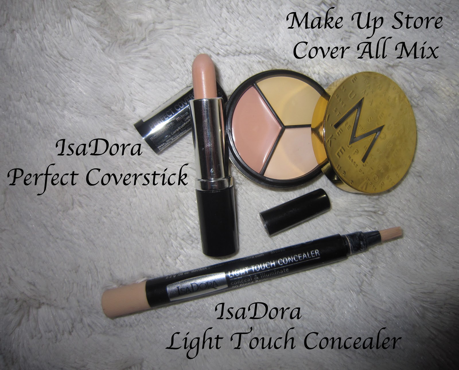 JaqaLynn: Omtale / Sammenligning: IsaDora; Light Touch Concealer ...