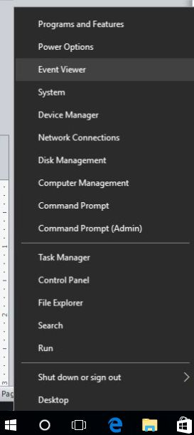 தொட்டு விடும் தூரம்: Windows 10 – Event Viewer