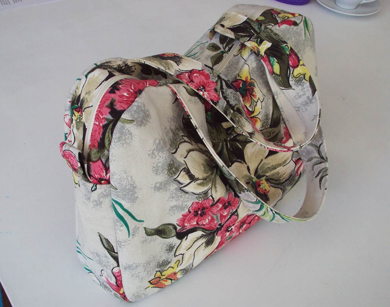 'So, Zo...': Vintage Curtain Spring/Summer Handbag