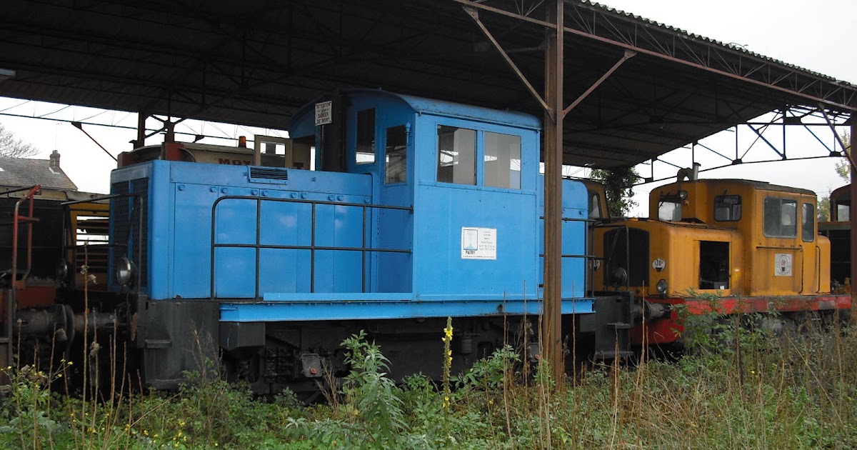 Le train d'olivier: Locotracteur Y 6400 bleu société Patry