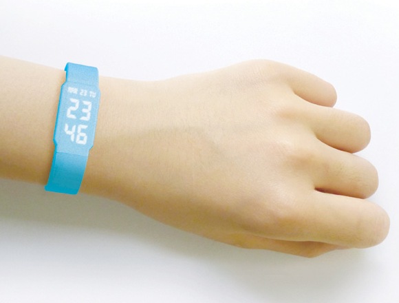 D i s k - O n - K e y: Led Watch and USB Flash Drive in one