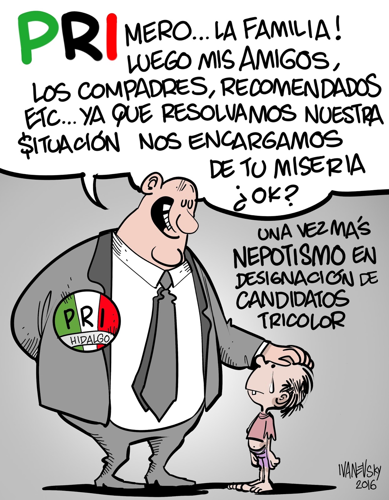 ivanevsky: CARICATURAS POLÍTICAS IVANEVSKY 2016