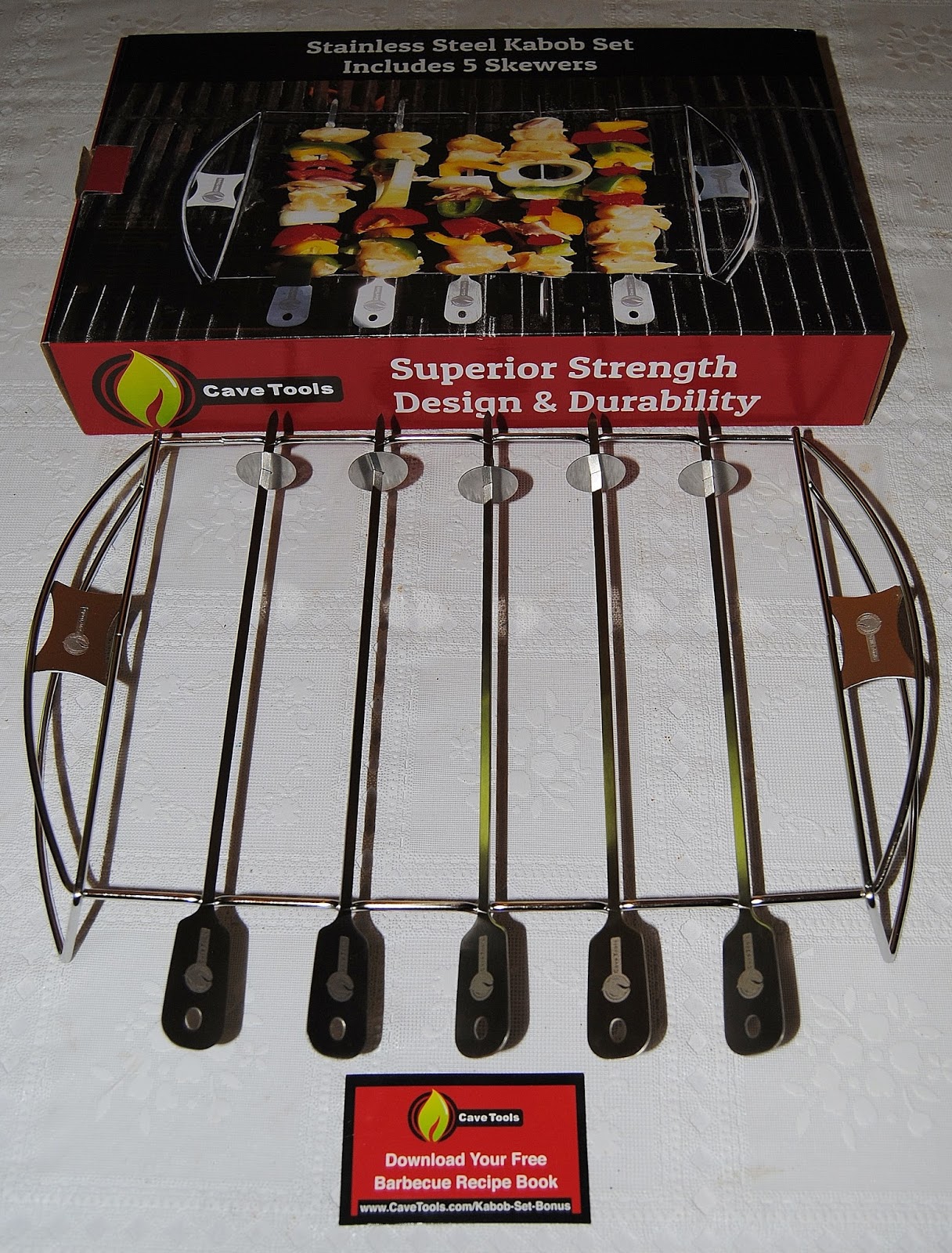 We Live In The Country!: #Chef Dan Makes Kabobs with the Cave Tools ...