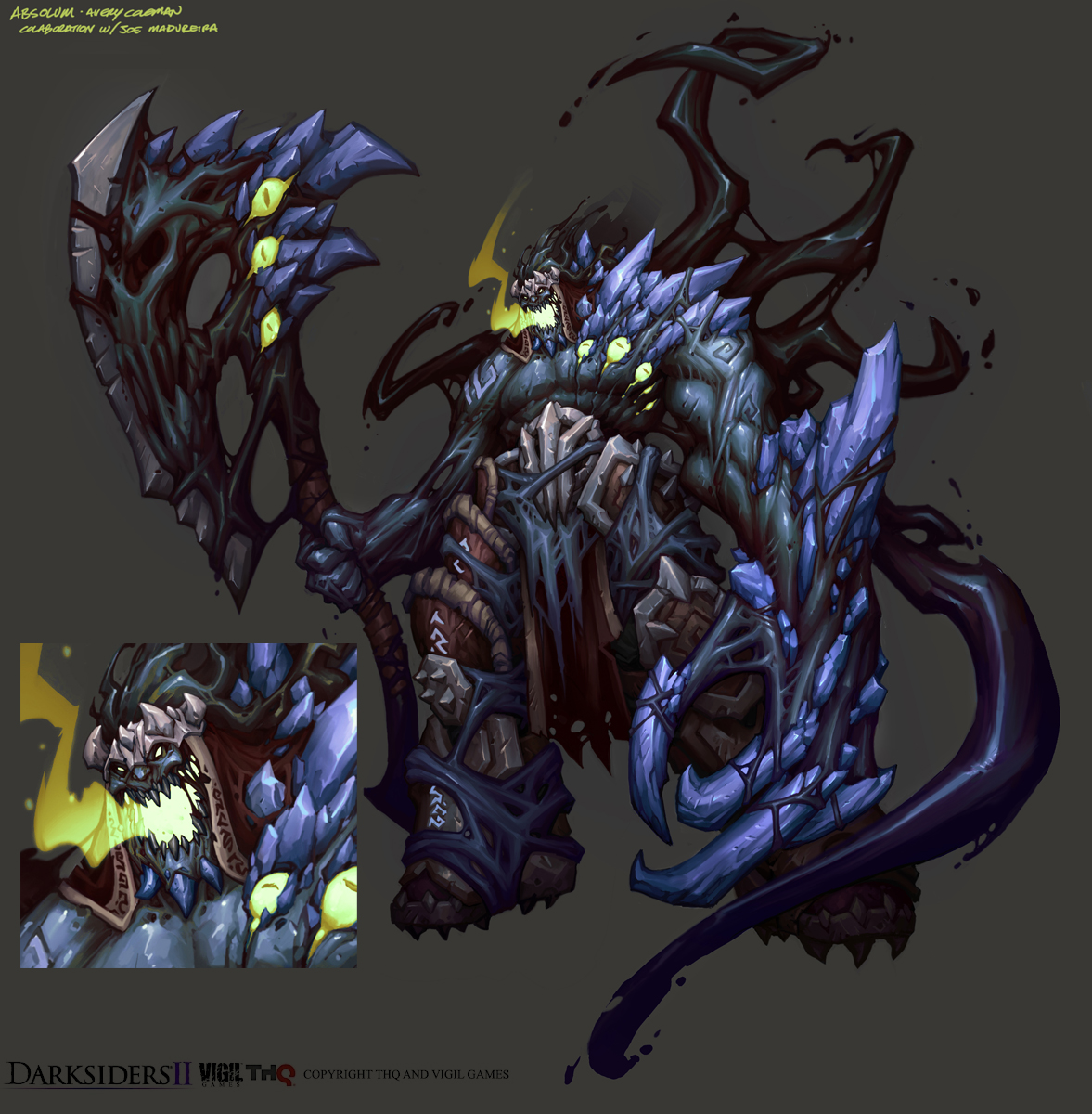 The Lantern Factory: Darksiders 2 Concept Art - The Super DUMP