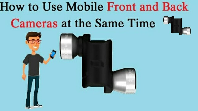 Take Photo Front and Back Camera in Android | TIPS NEWS