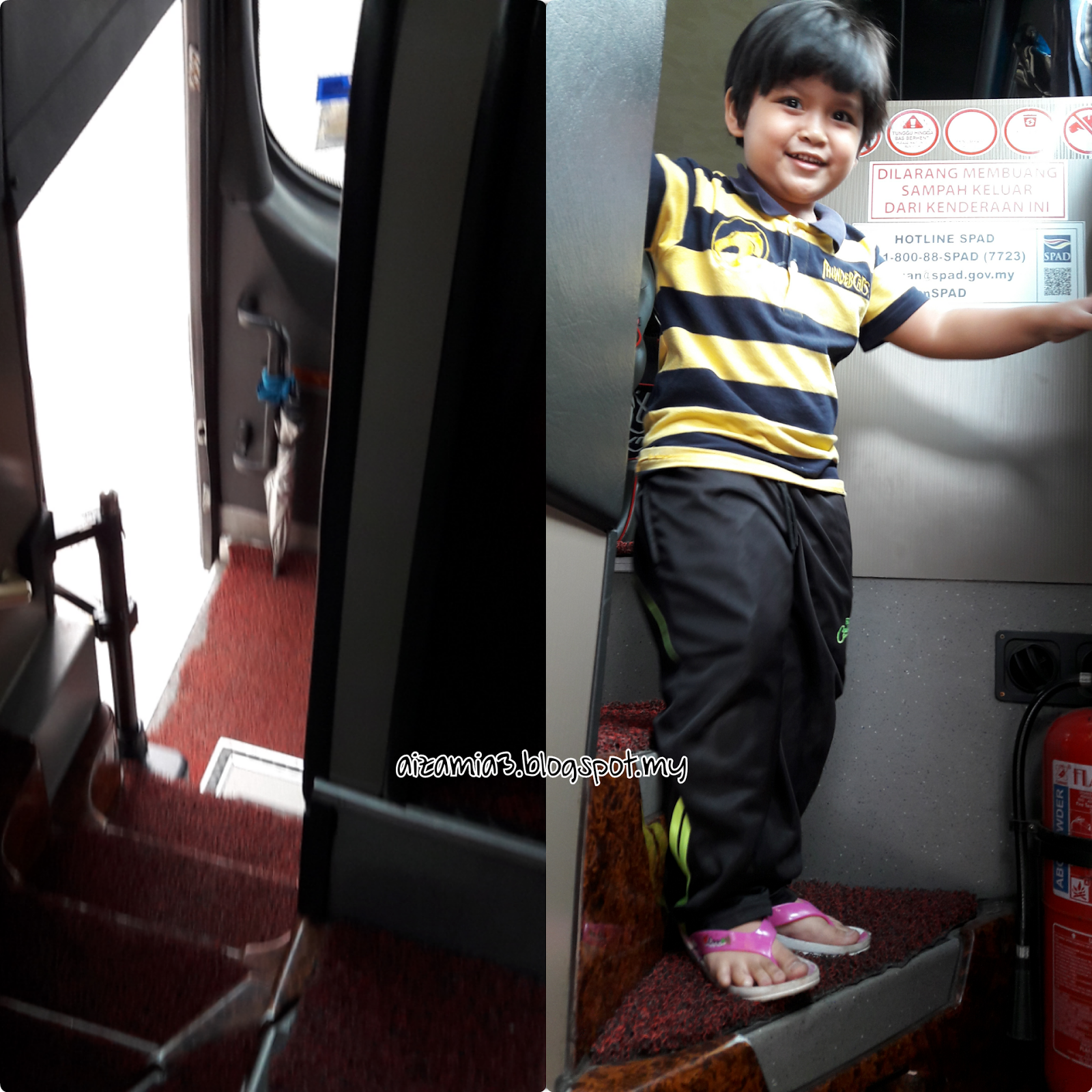 aizamia3: Pengalaman Kali Pertama menaiki Bas Sani Ekspress