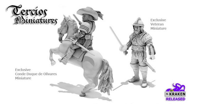 Wargame News and Terrain: El Kraken: Promising Spanish Tercios ...