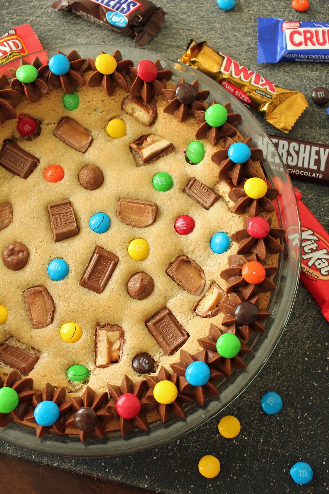 Candy Cookie Pie