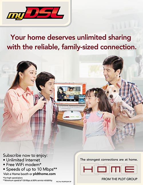 PLDT myDSL’s best commercial for me is… | Journey of No FERA