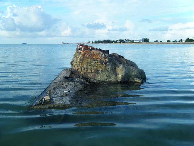 The Weary Traveller: Betio Tank