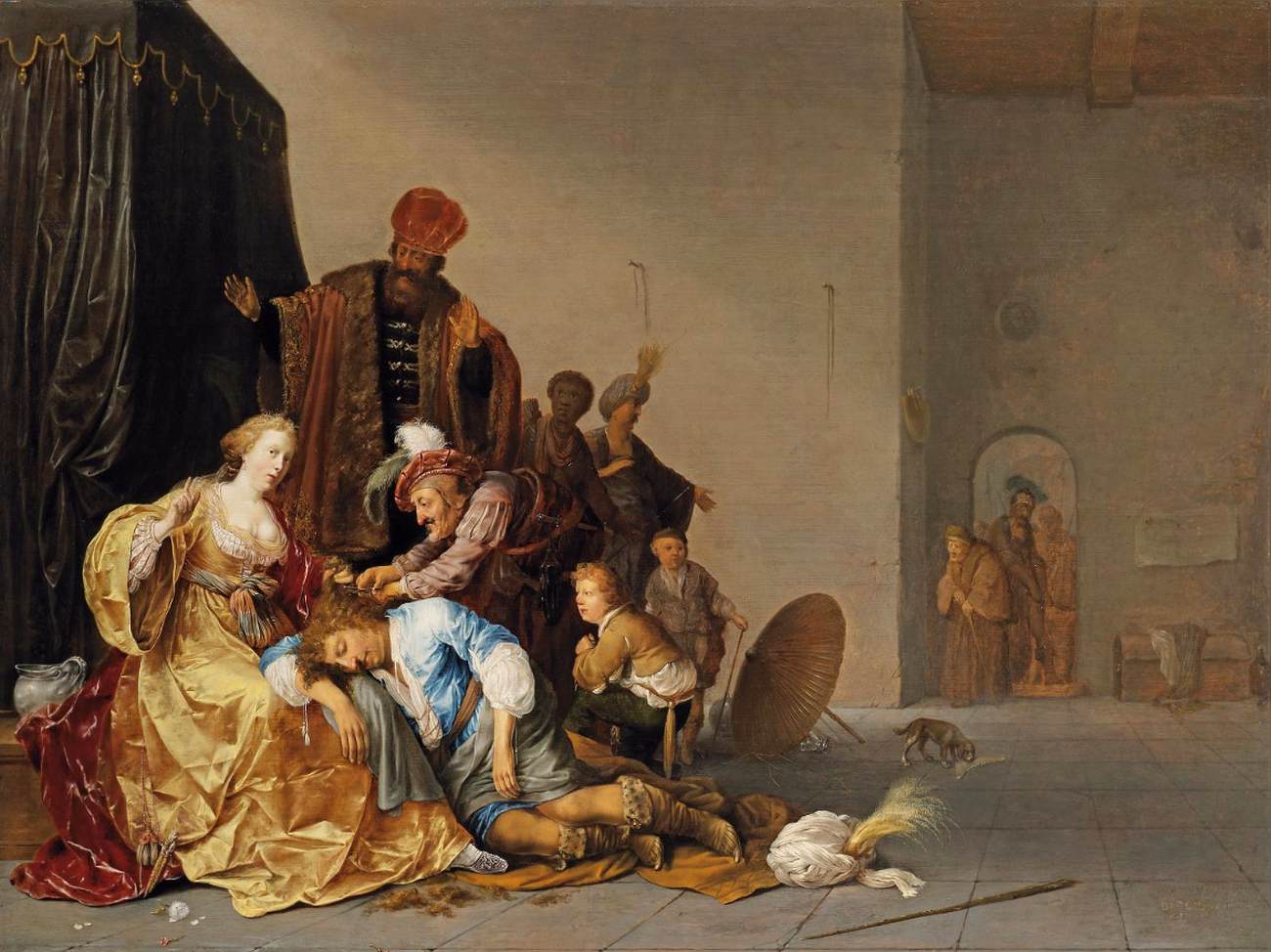 Spencer Alley: Samson & Delilah in the 17th century