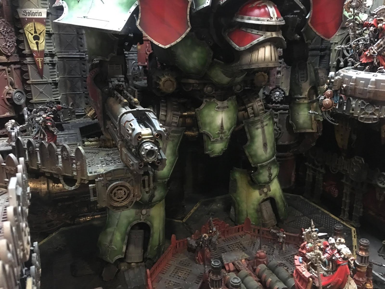 Titan Owners Club: Warhammer Fest 2017- Titan Hangar Diorama