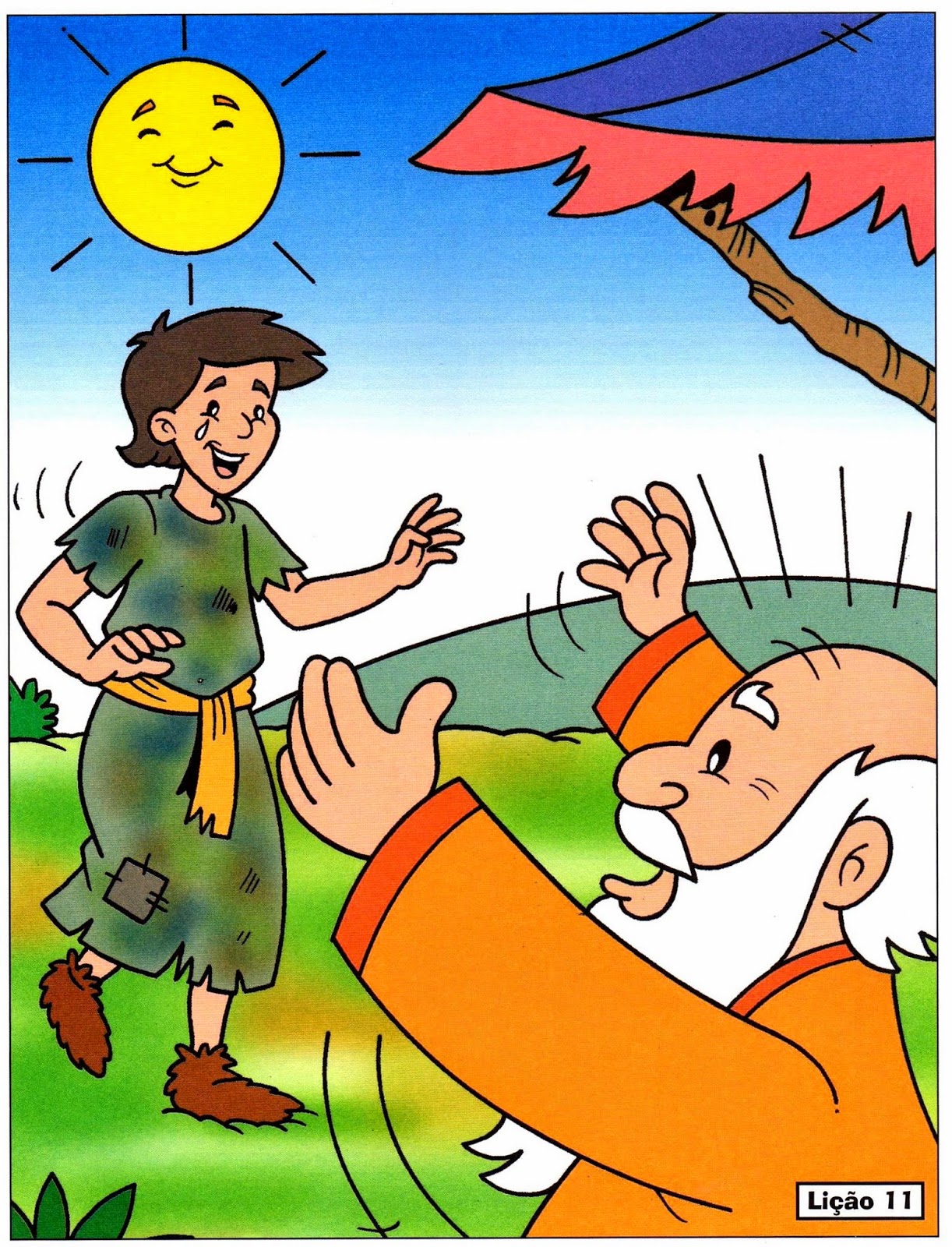 Parábola Do Filho Pródigo Para Imprimir - REVOEDUCA